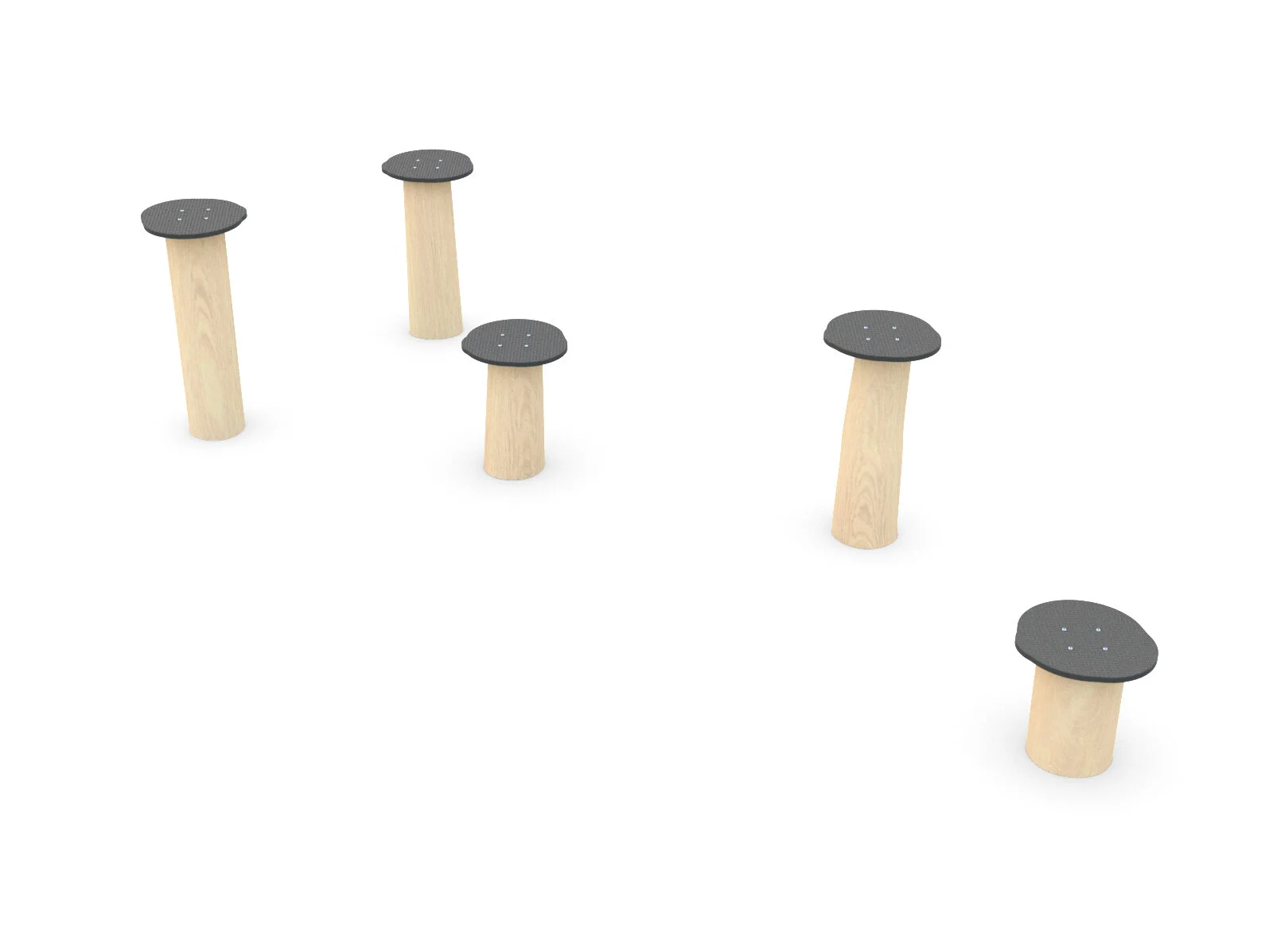 TIMBERBUILT SLIDES, CLIMBERS & TRAILS — Miracle Design and Play