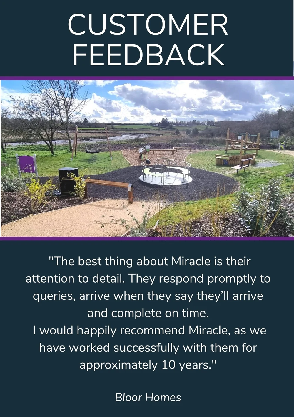 Rowhedge- Play area & Installation — Miracle Design and Play