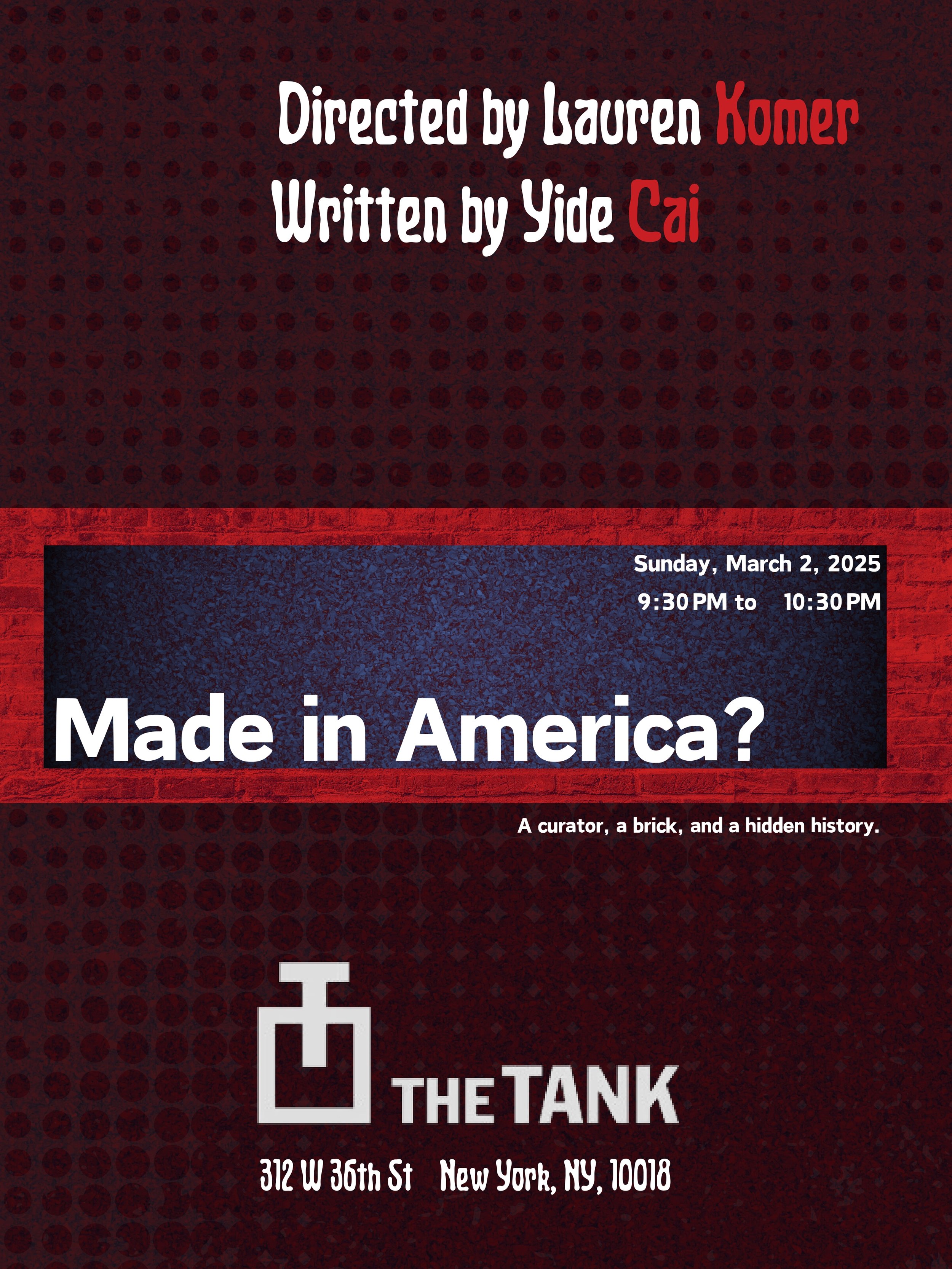 Made In America? — The Tank
