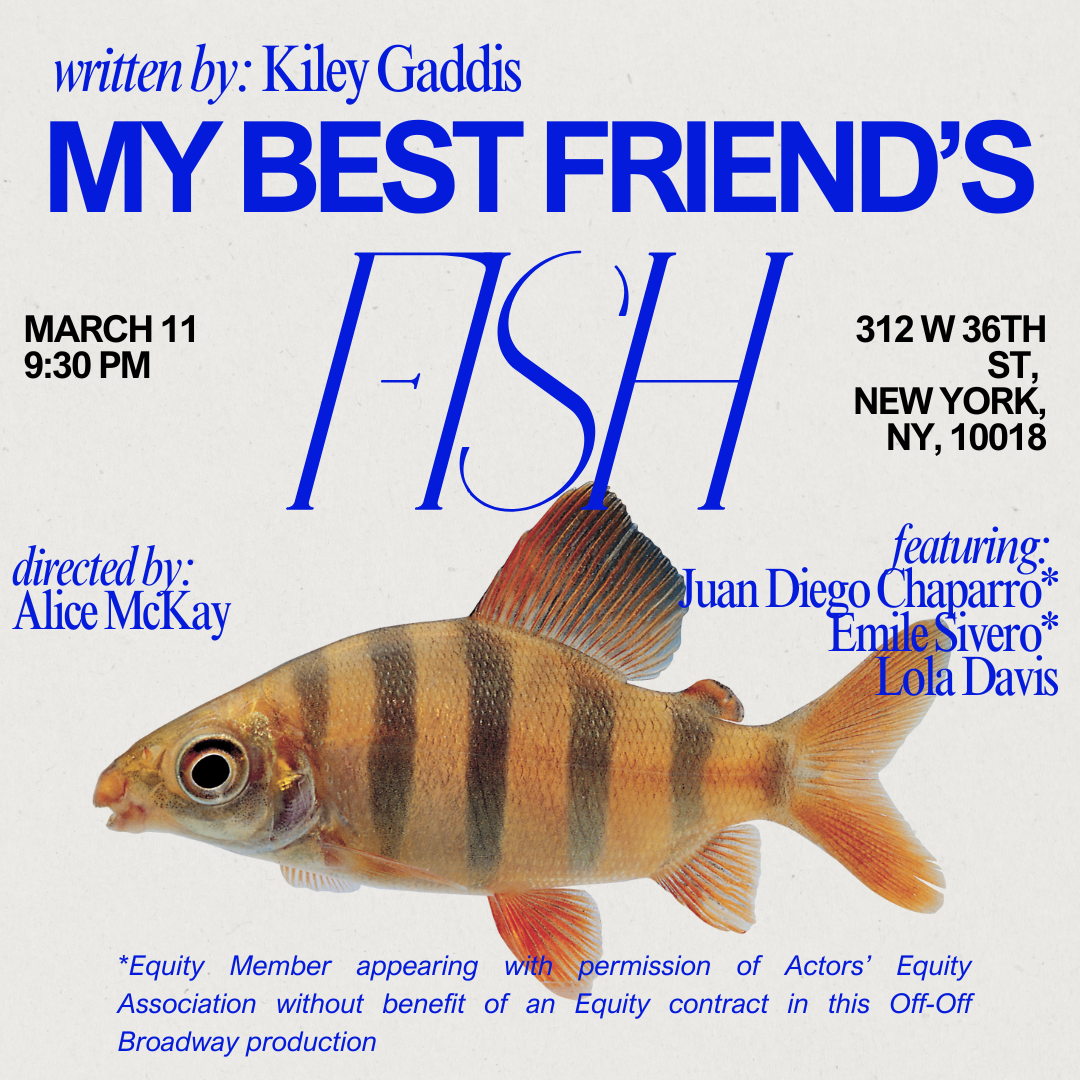 My Best Friend's Fish — The Tank
