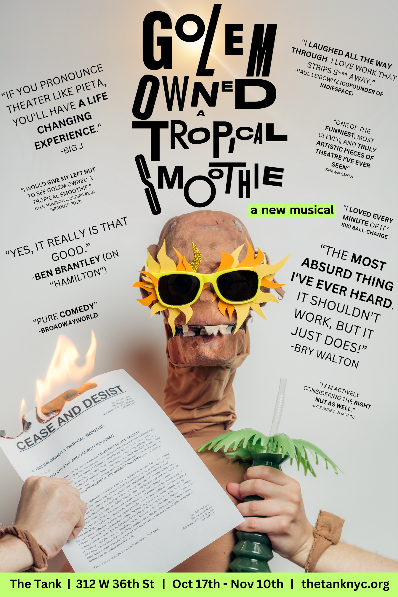 Golem Owned A Tropical Smoothie — The Tank