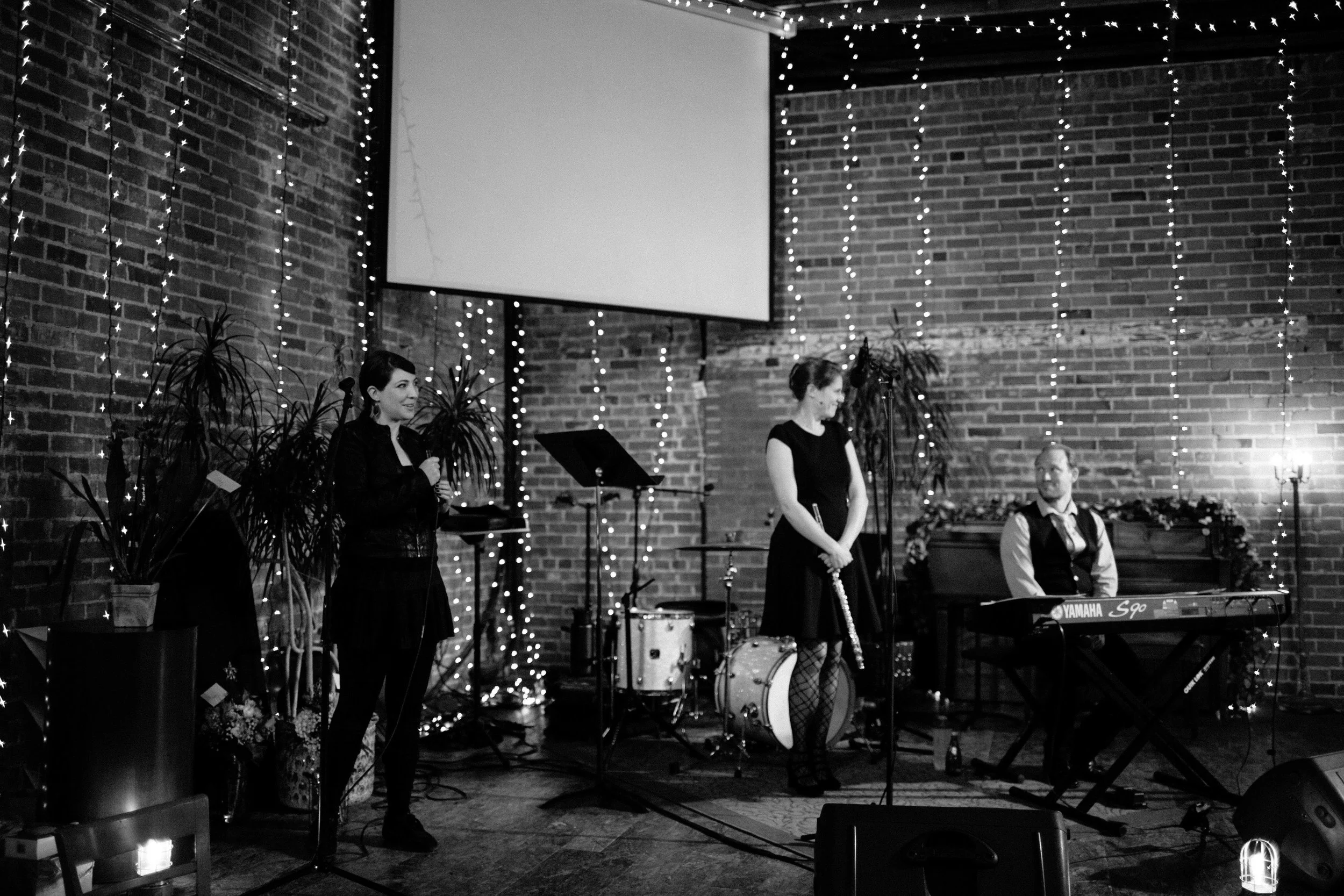 Inspire Duo Performs for "Eternal Color", Opening Night for Artist ...