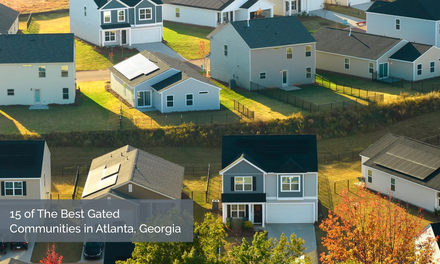 15 of The Best Gated Communities in Atlanta, Georgia — Justin Landis Group