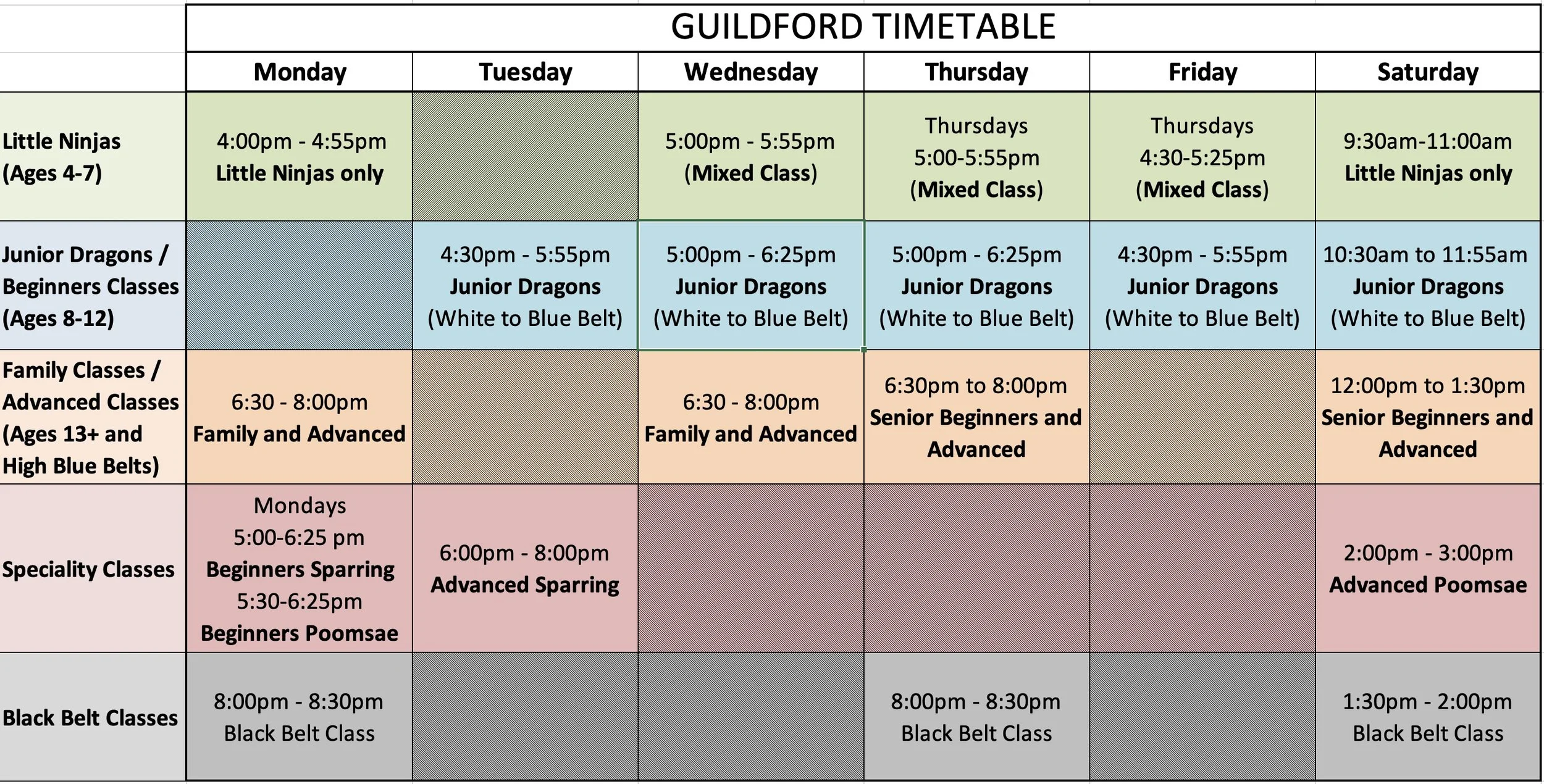 Classes Red Dragon Taekwondo Classes Red Dragon Taekwondo