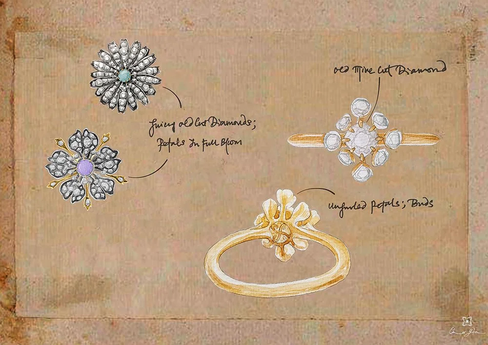Blog - The Choo Yilin Insider — Choo Yilin’s Old Mine Cut Diamond Ring ...
