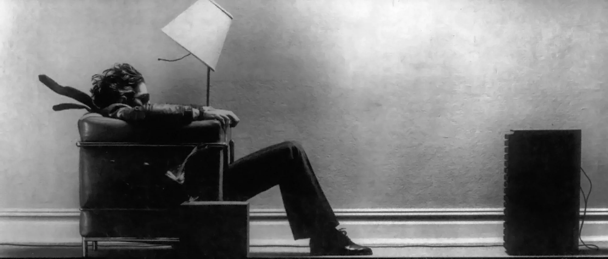 Man In Chair Blown Away