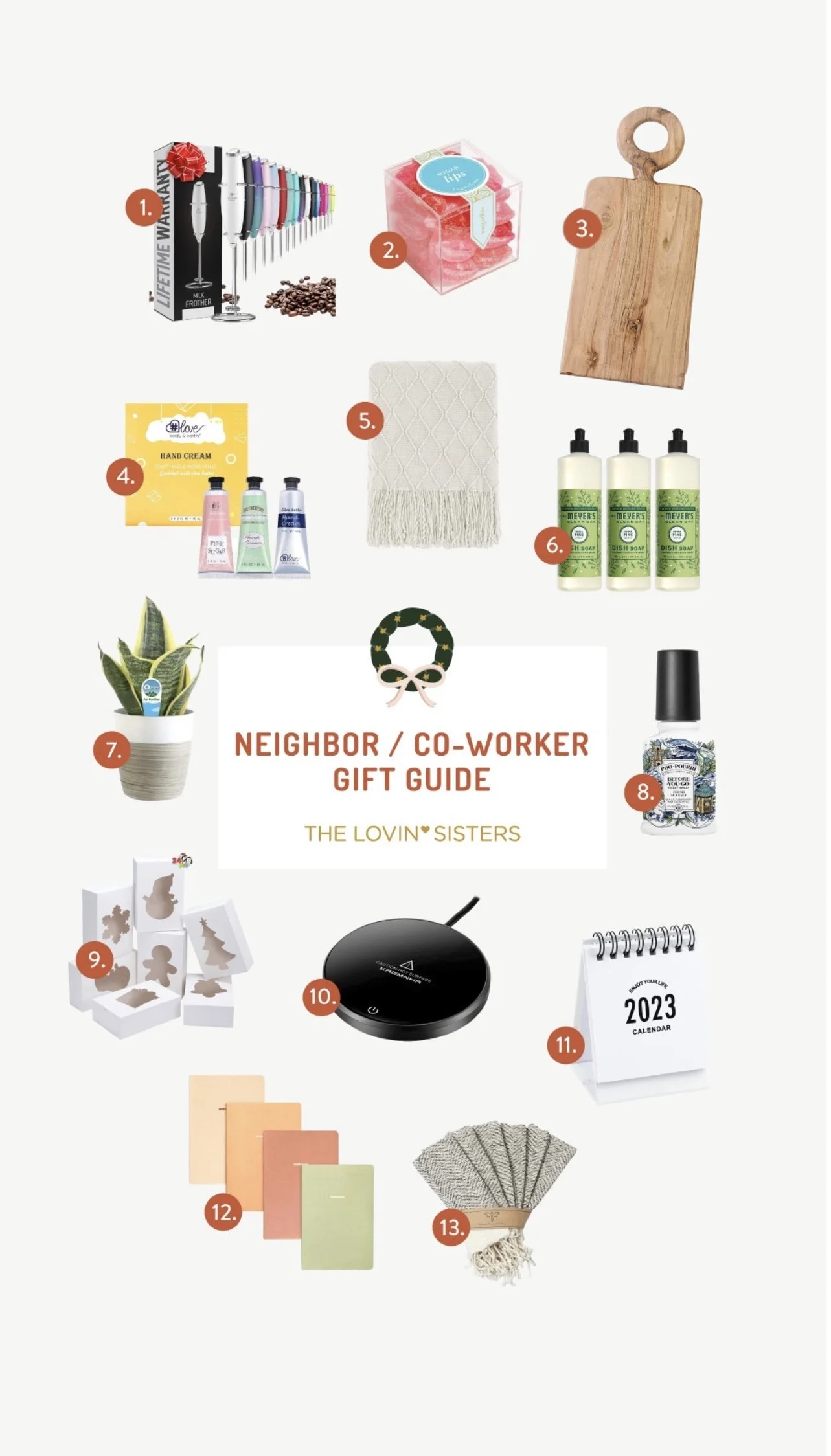 Neighbor/ Co-Worker Gift Guide — The Lovin Sisters