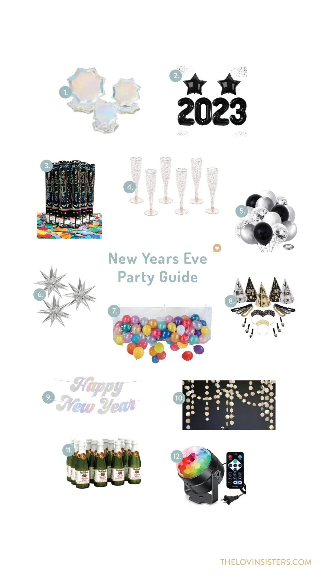 New Years Eve Party Guide — The Lovin Sisters