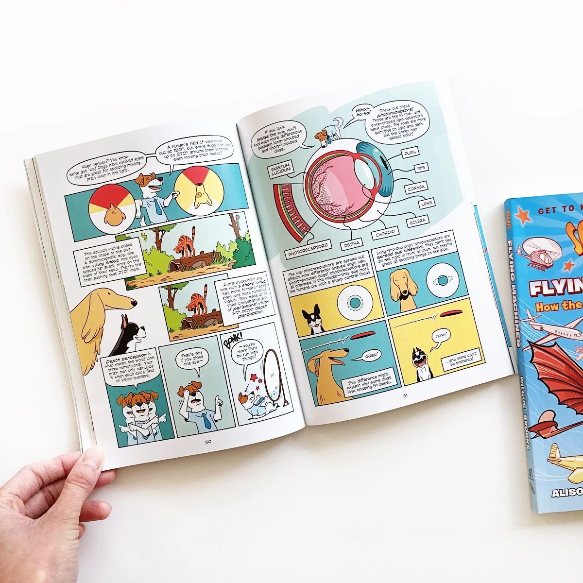 Science Comics: Dogs and Science Comics: Flying Machines — Avery ...