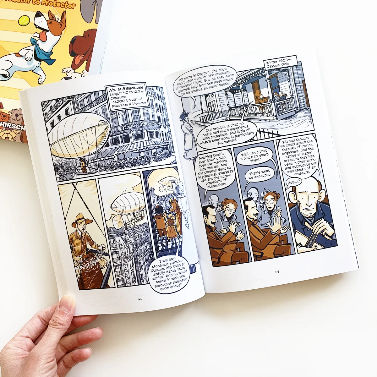 Science Comics: Dogs and Science Comics: Flying Machines — Avery ...