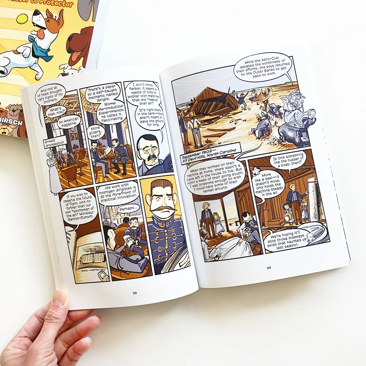 Science Comics: Dogs and Science Comics: Flying Machines — Avery ...