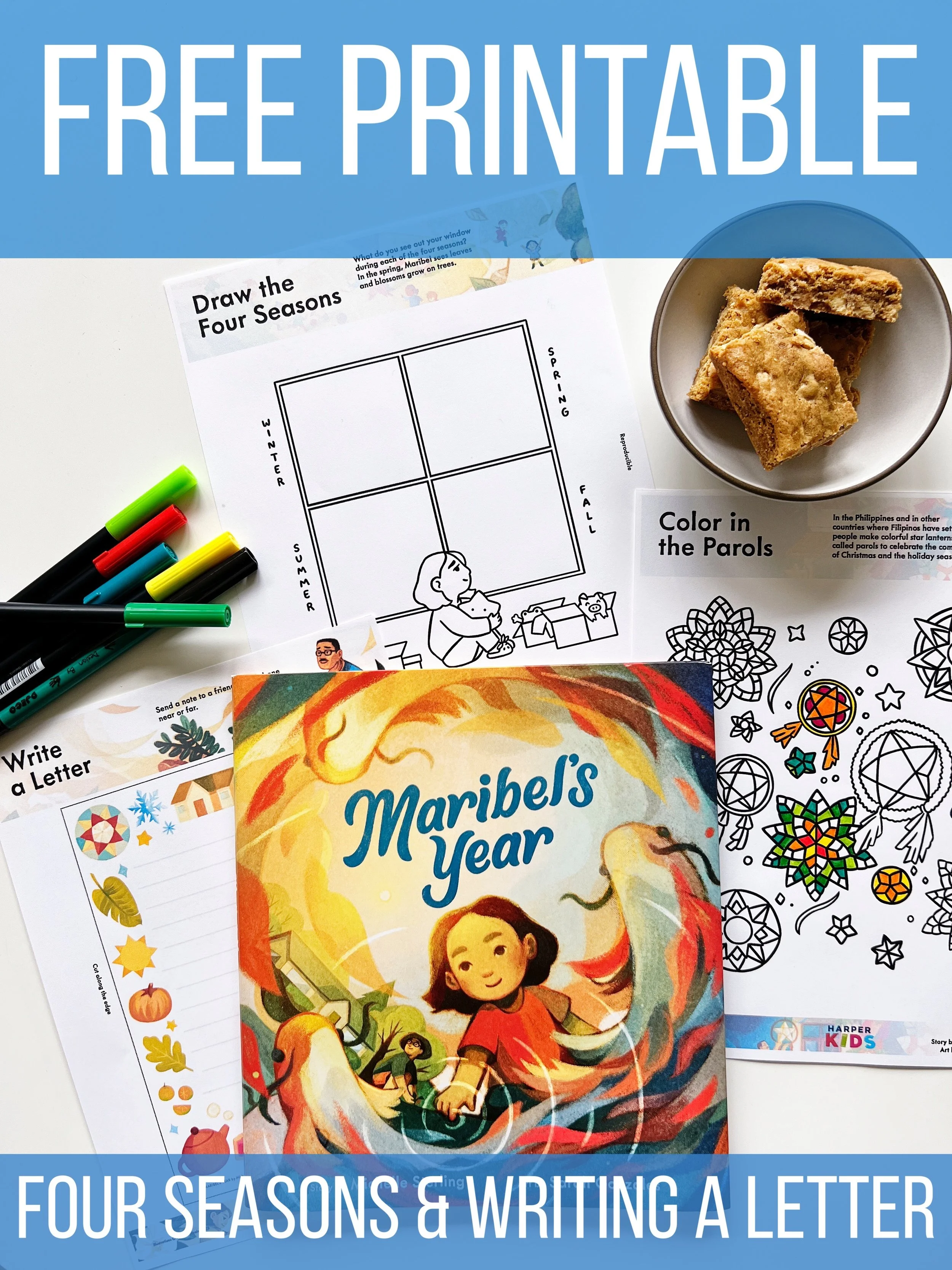 Free Printable Activity for Four Seasons, Filipino Holiday Traditions ...