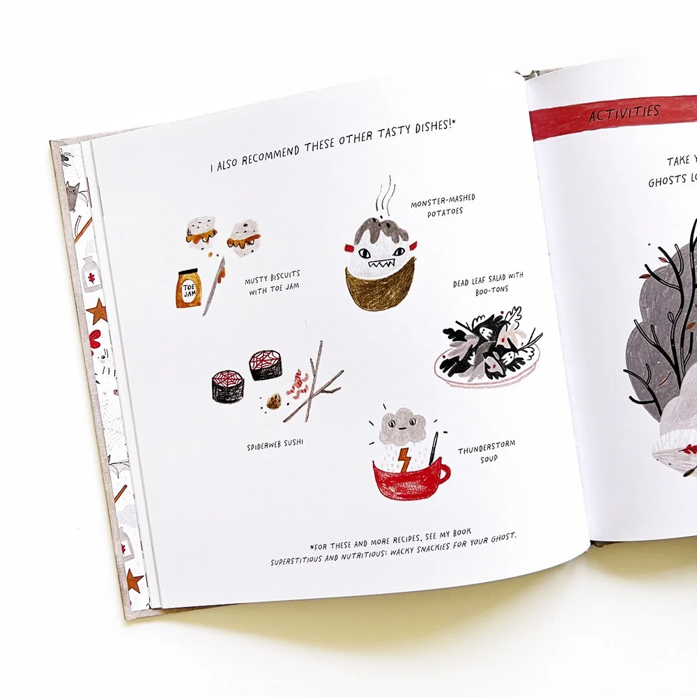 Ghost Pies Inspired by How to Make Friends with a Ghost — Avery & Augustine