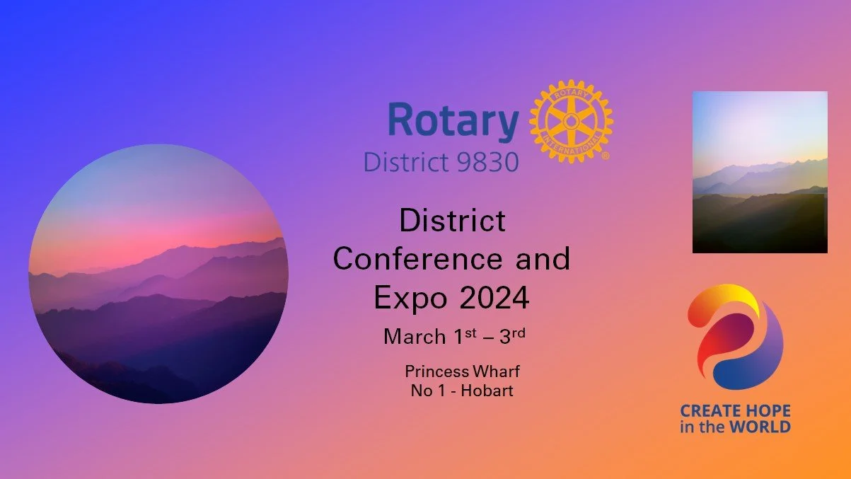 Conferences — Rotary Tasmania