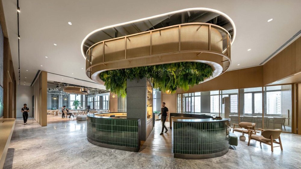 Best Examples of Biophilic Design Office: Sustainable Interior ...