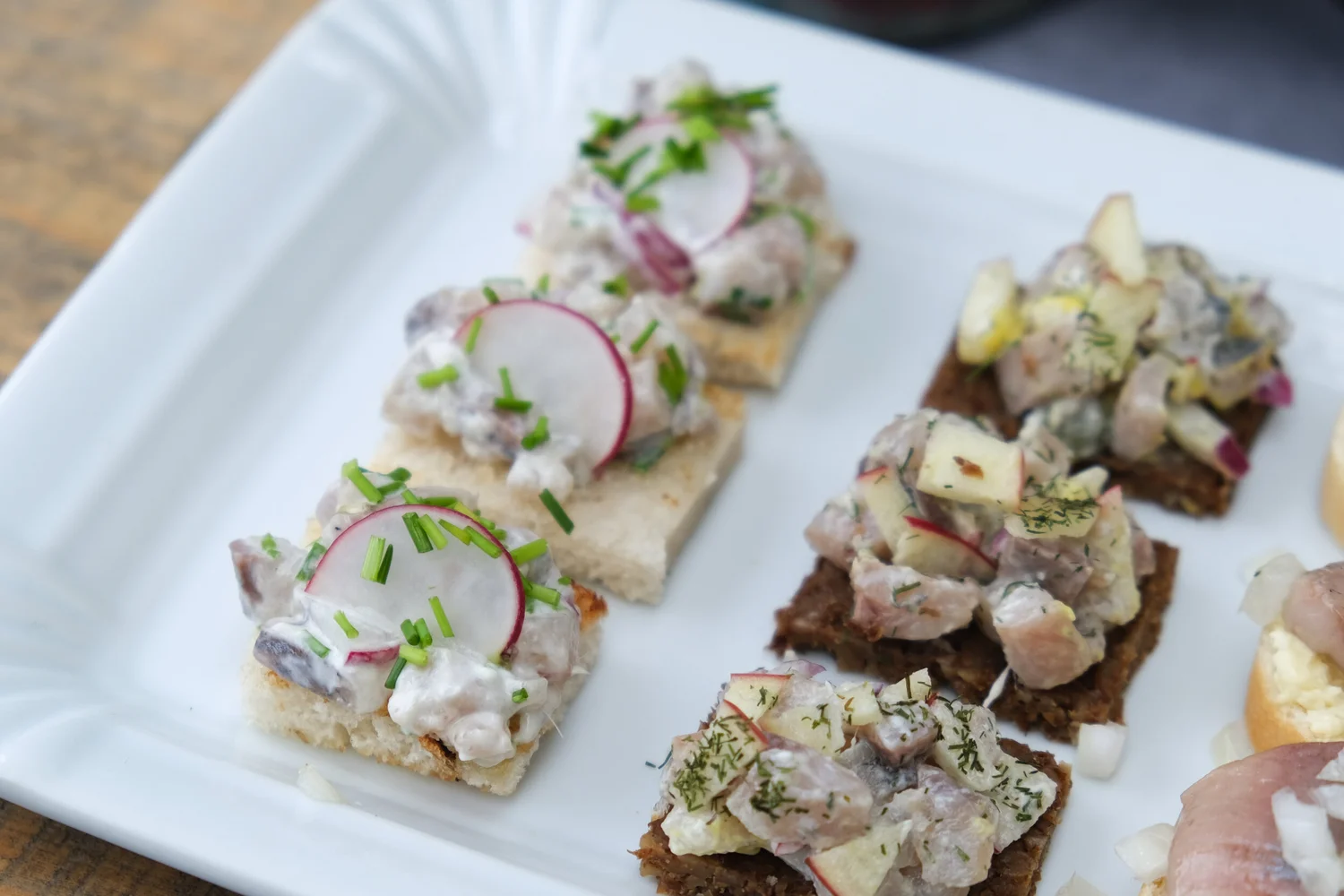 3 x Haringhapjes — Makkelijke Hap