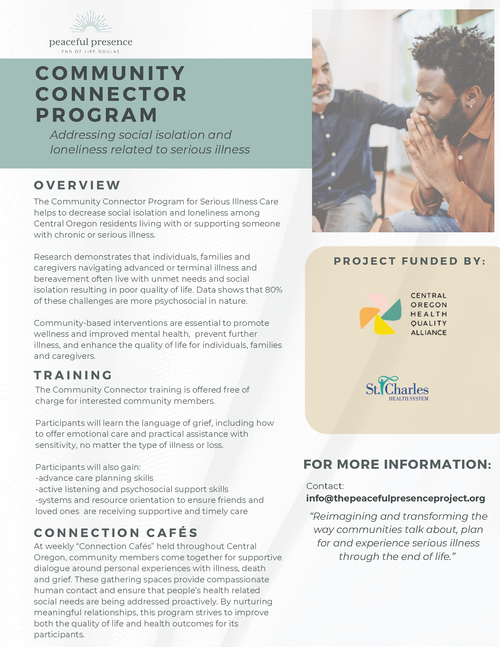 Community Connector Program — Peaceful Presence