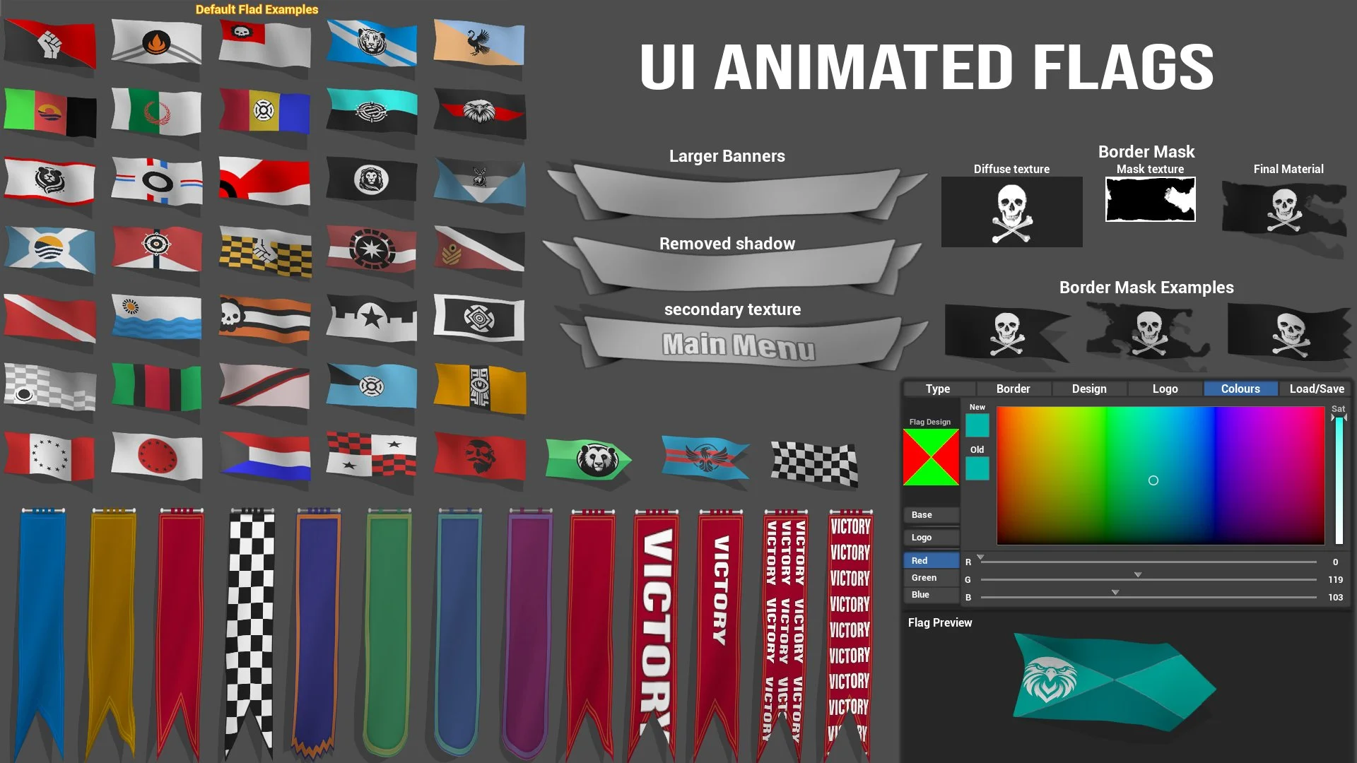 UI Animated Flags — Christopher Albeluhn