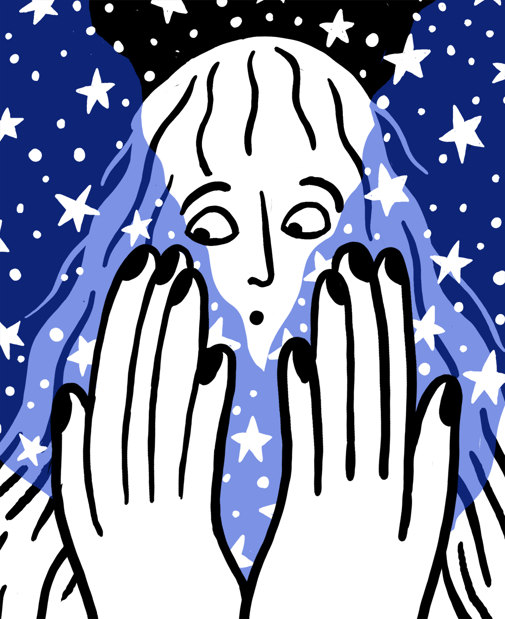Palm Reader — Courtney Menard Illustration