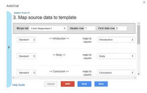 Creating a Digital Rubric with Google Forms and autoCrat ...