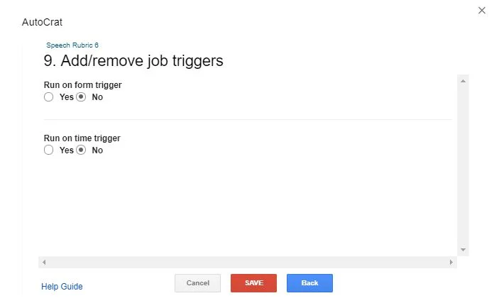 Creating a Digital Rubric with Google Forms and autoCrat ...