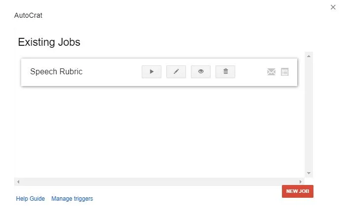 Creating a Digital Rubric with Google Forms and autoCrat ...