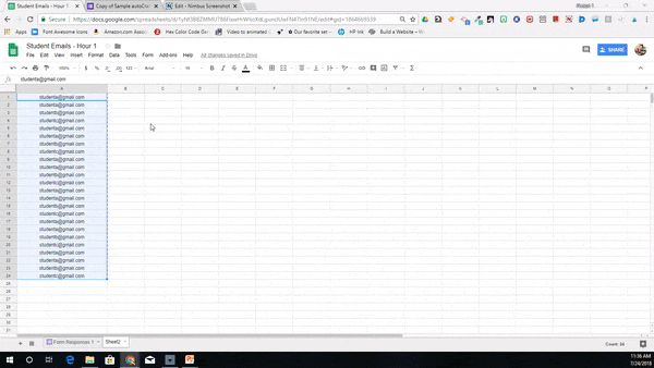 Creating a Digital Rubric with Google Forms and autoCrat ...