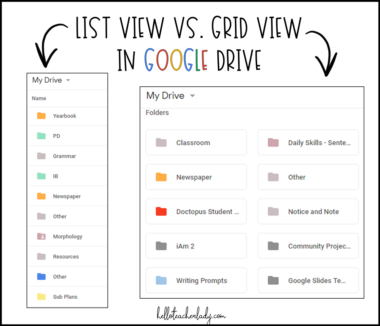 4 Essential Google Drive Organization Tips for Teachers ...