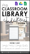 Easy Classroom Library Checkout System: Google Forms & Google Sheets ...