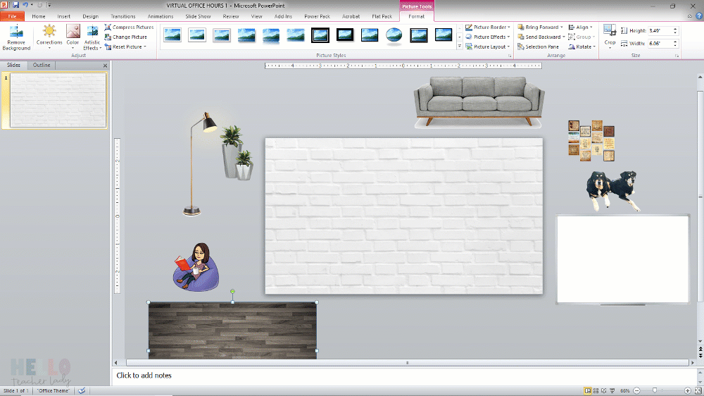 How to Create a Virtual Bitmoji Classroom in Google Slides or ...