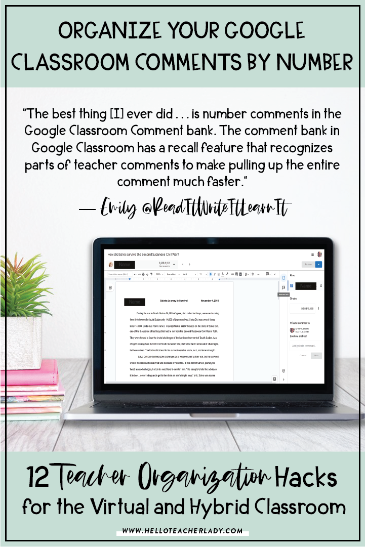 12 Teacher Organization Hacks for the Virtual and Hybrid Classroom ...