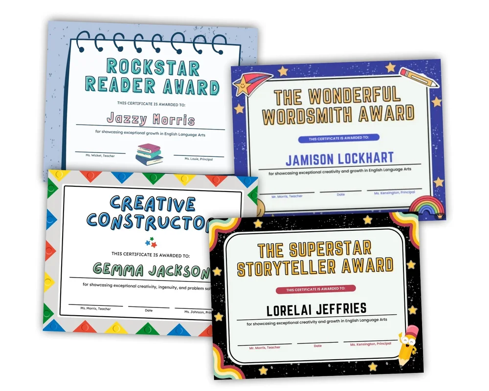 5 Free Canva Templates for Teachers: End-of-Year Language Arts Edition ...