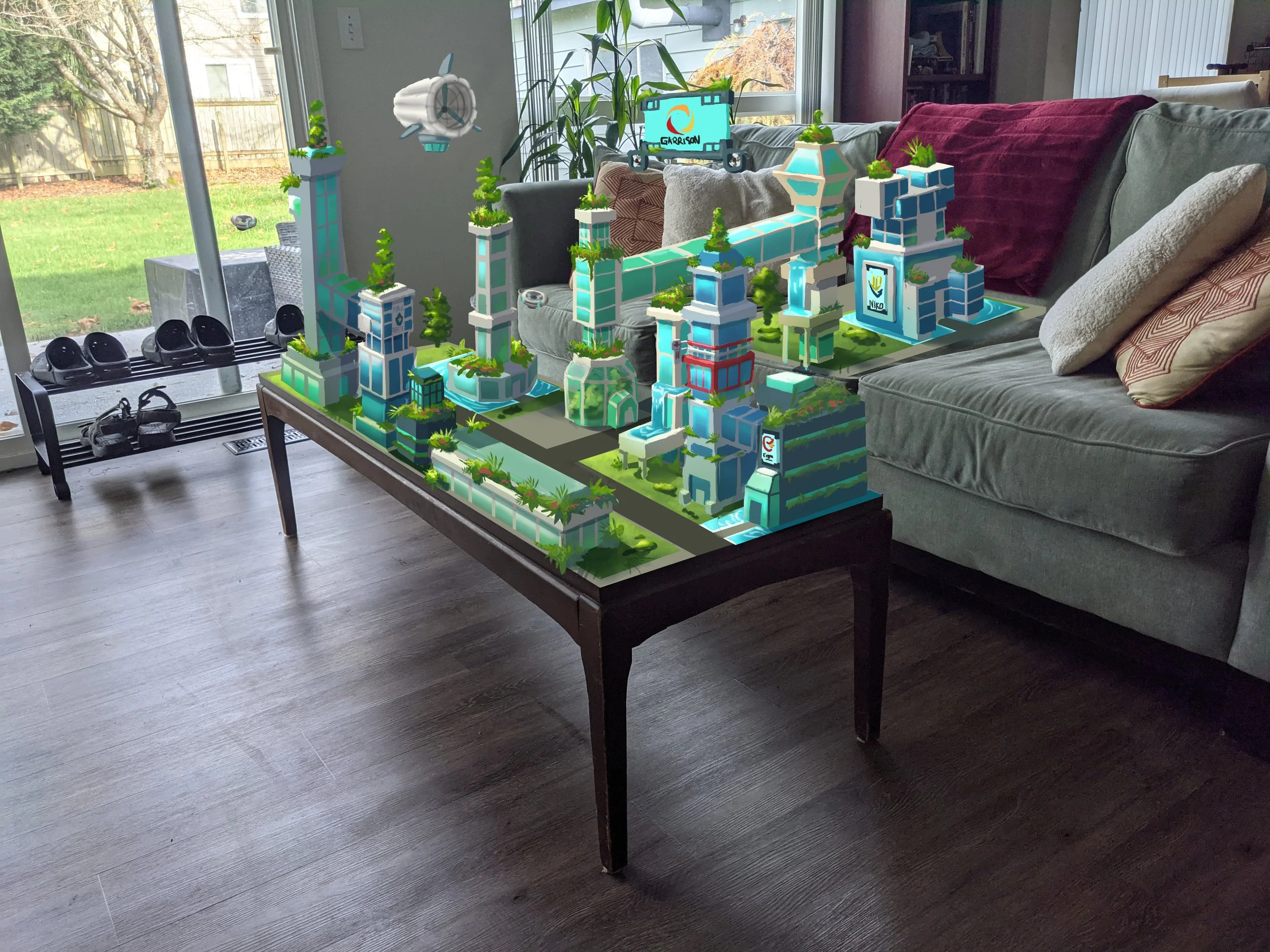 Table Towers — Spaniel Reyes