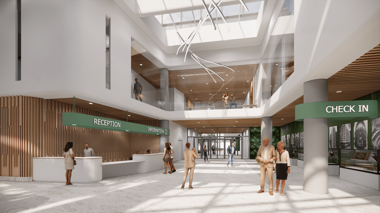 Hospital Reception Interior Design
