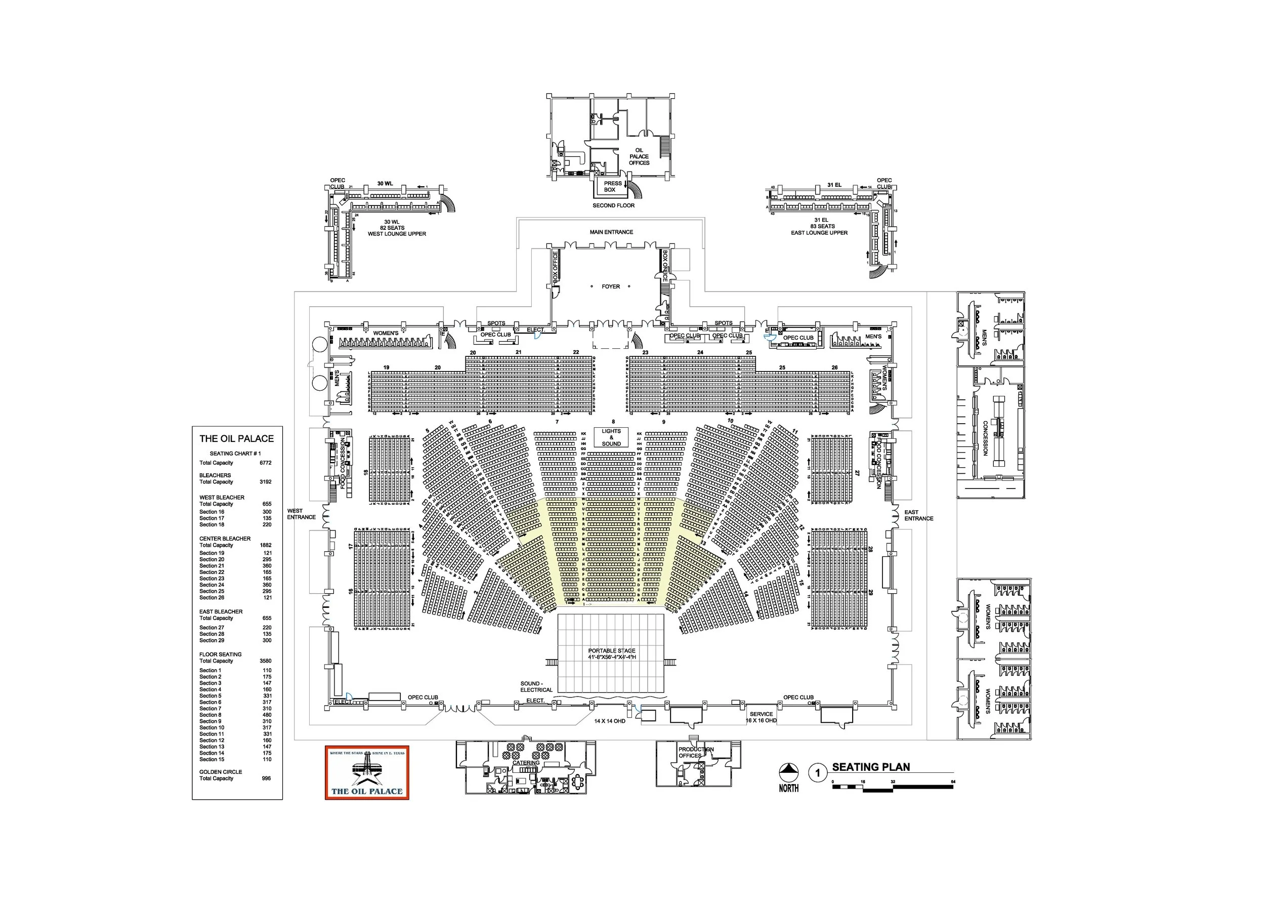 Palace Seating Chart Concert | Cabinets Matttroy