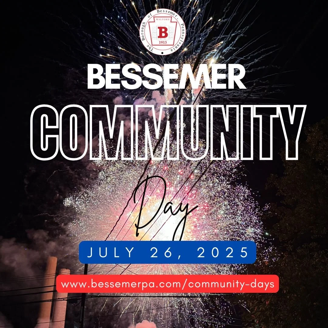 Community Day 2025 — The Borough of Bessemer, Pennsylvania