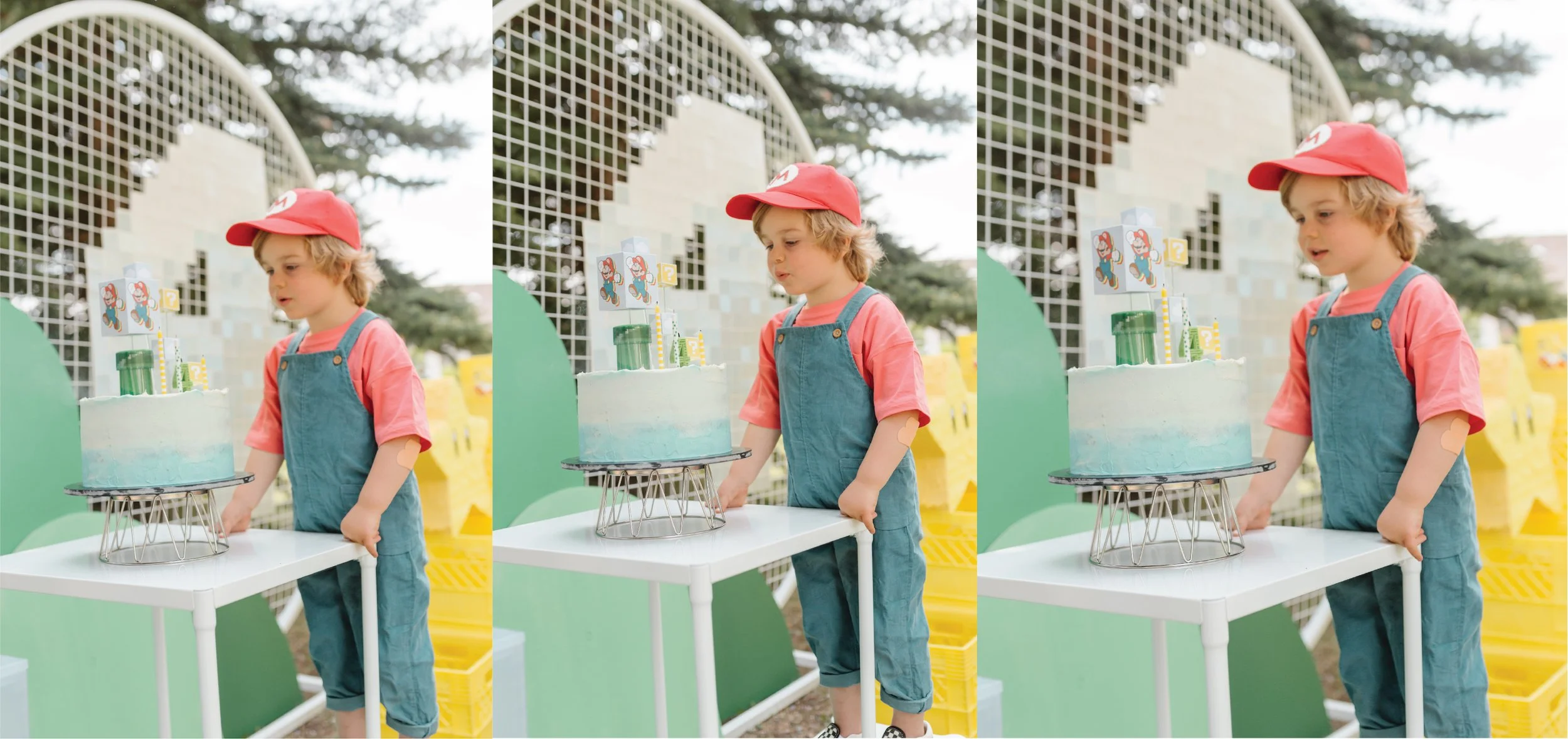 a modern Super Mario Birthday Party — emelbe design