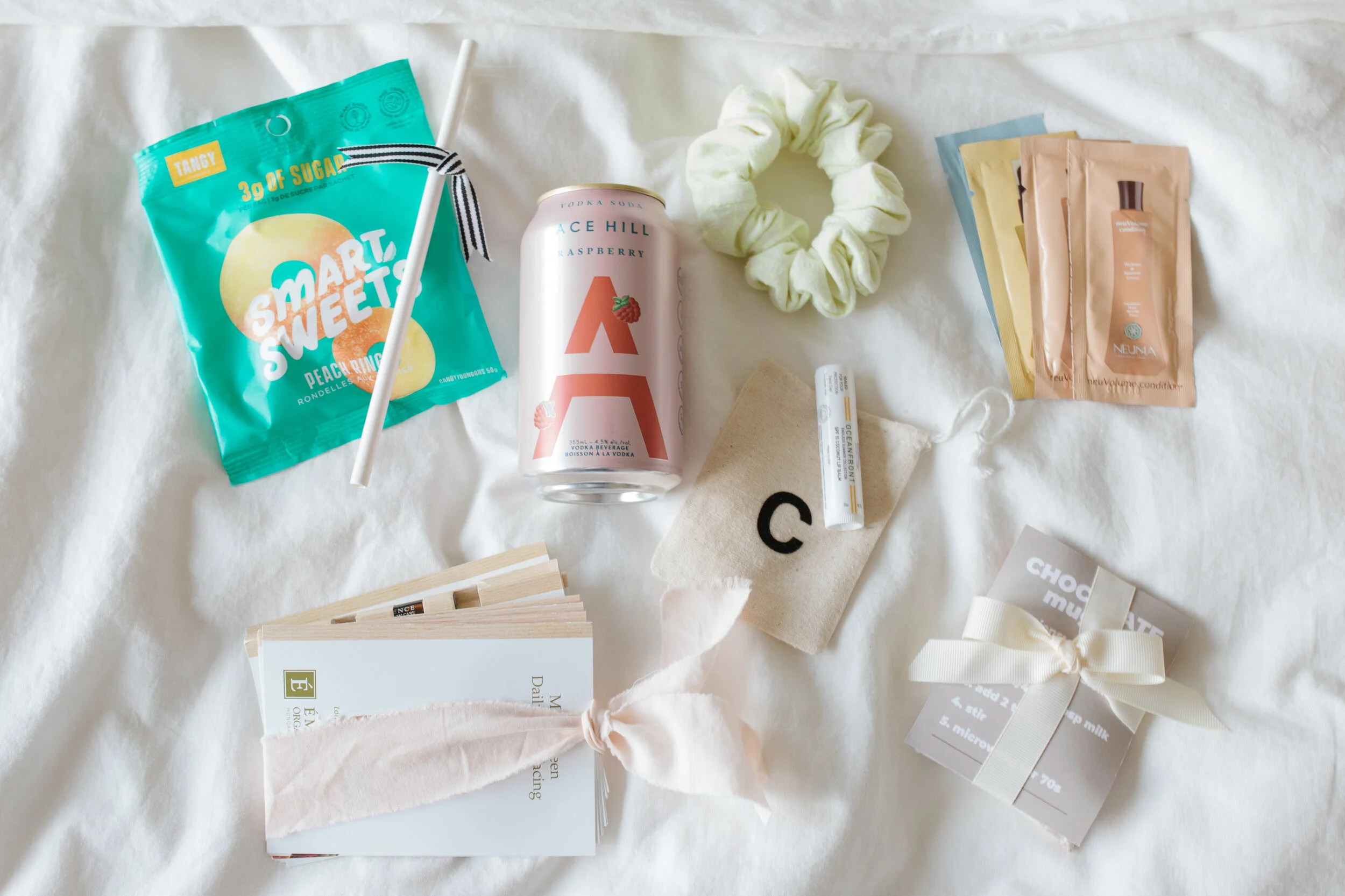 girl's weekend gift baskets — emelbe design