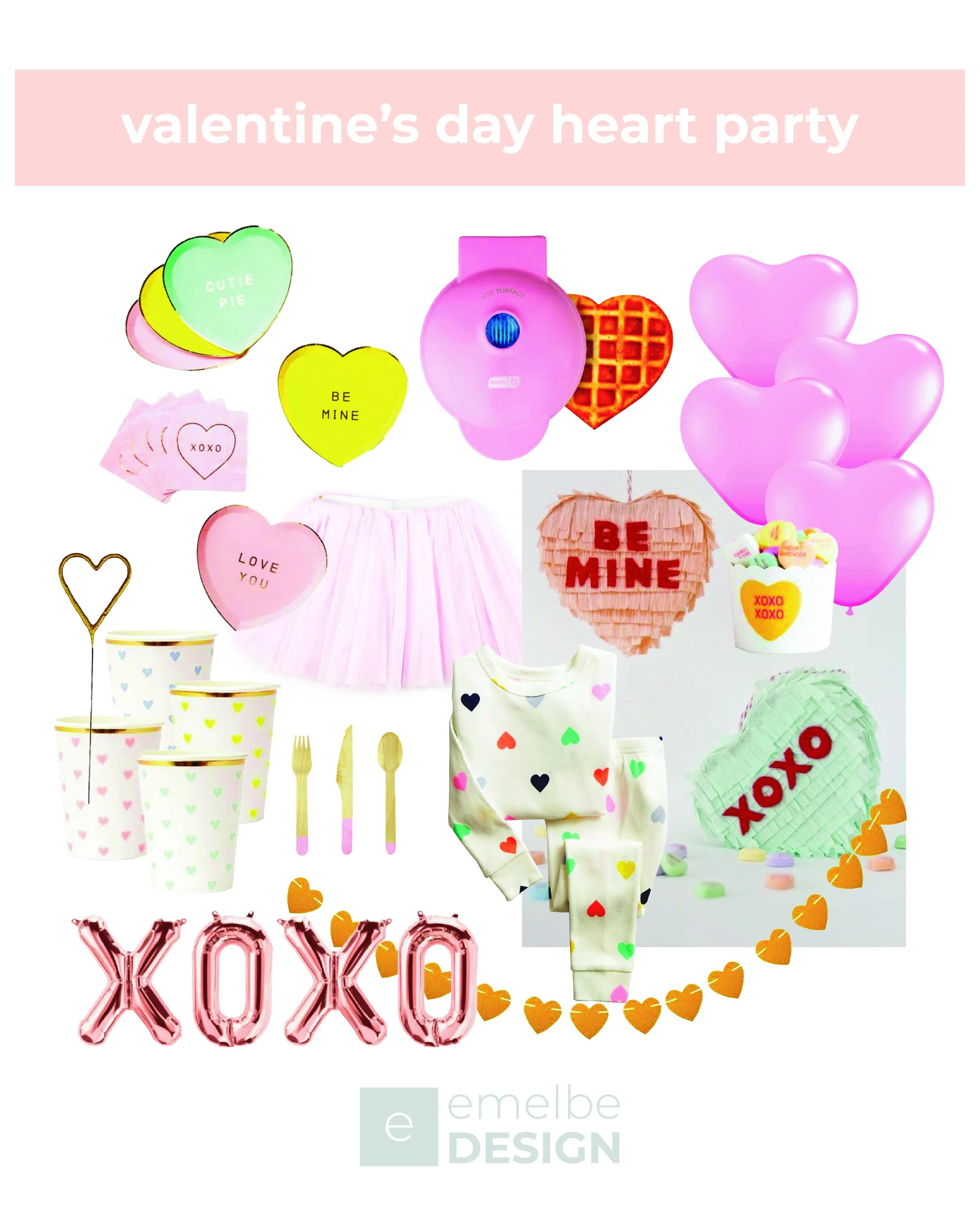 valentine's day heart party — emelbe design