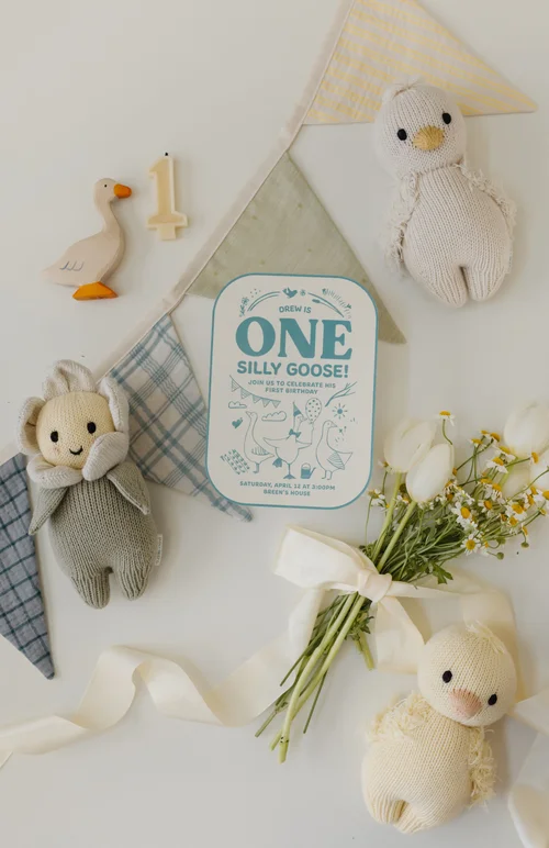 One Silly Goose First Birthday Party: Whimsical Décor, DIY Ideas ...