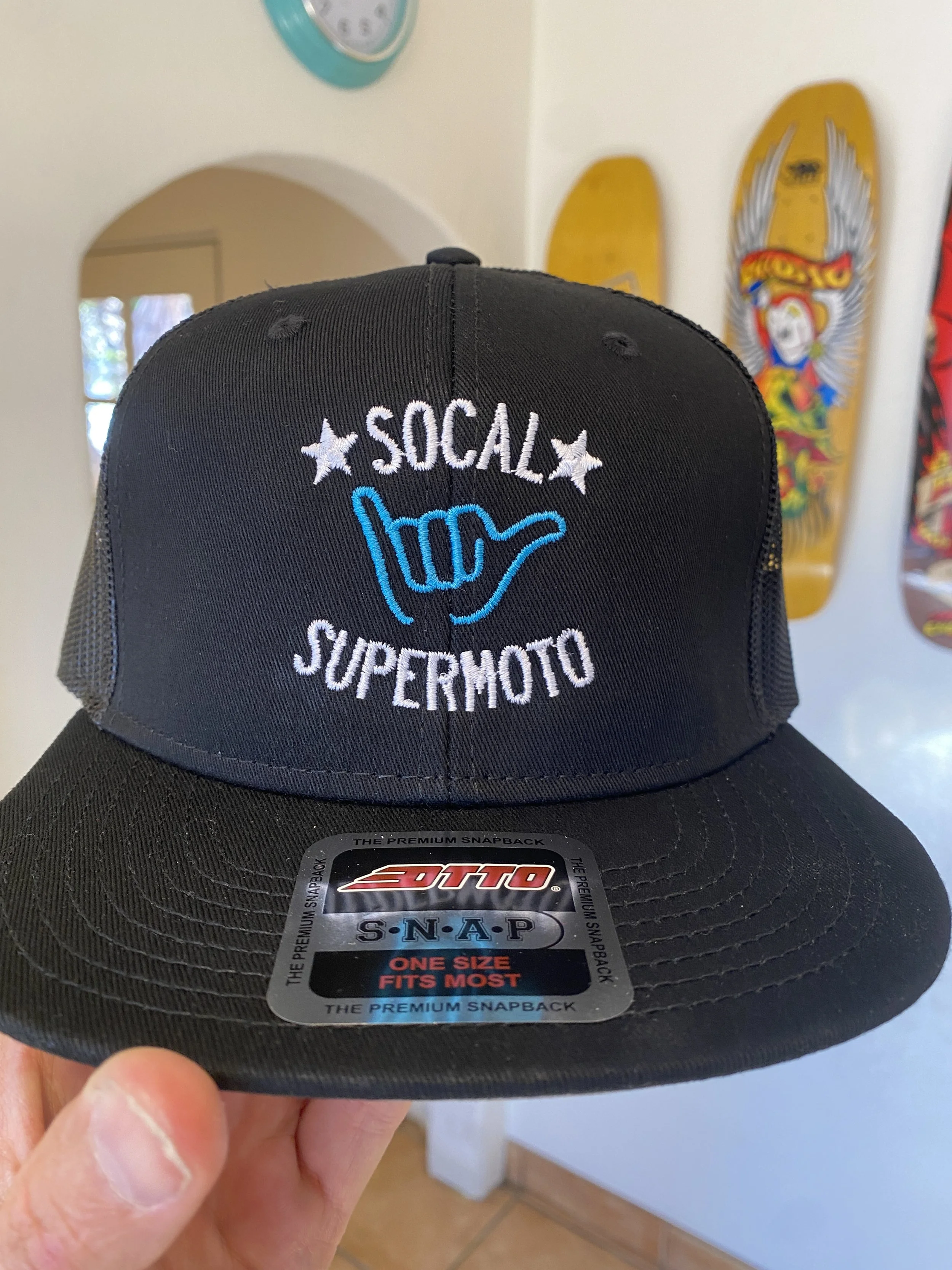 Socal Supermoto Shaka Hat — Socal Supermoto