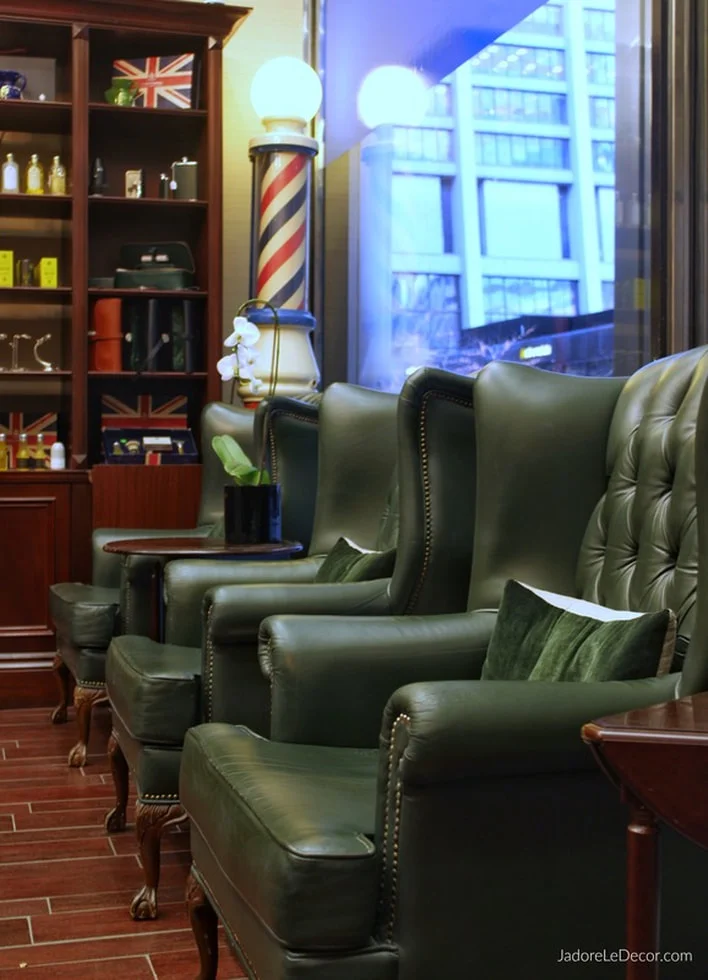 Authentic Barbery for the Sophisticated Man | J'adore le Décor
