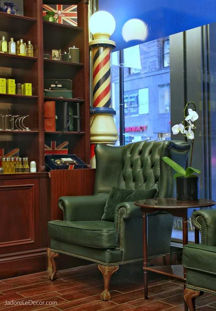 Authentic Barbery for the Sophisticated Man | J'adore le Décor