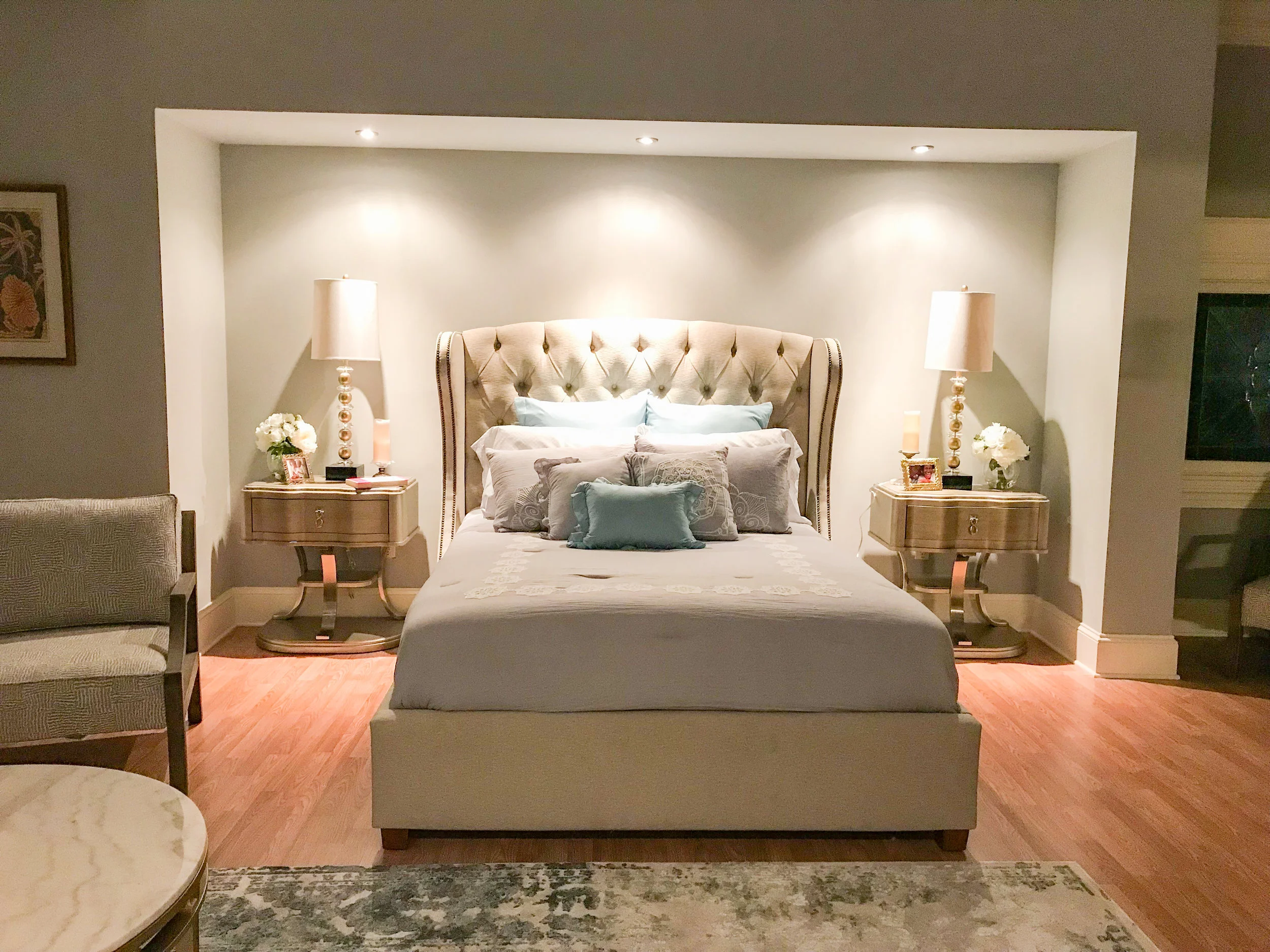 High End Bedroom Standing Set — Capital Arts Stages and Standing Sets