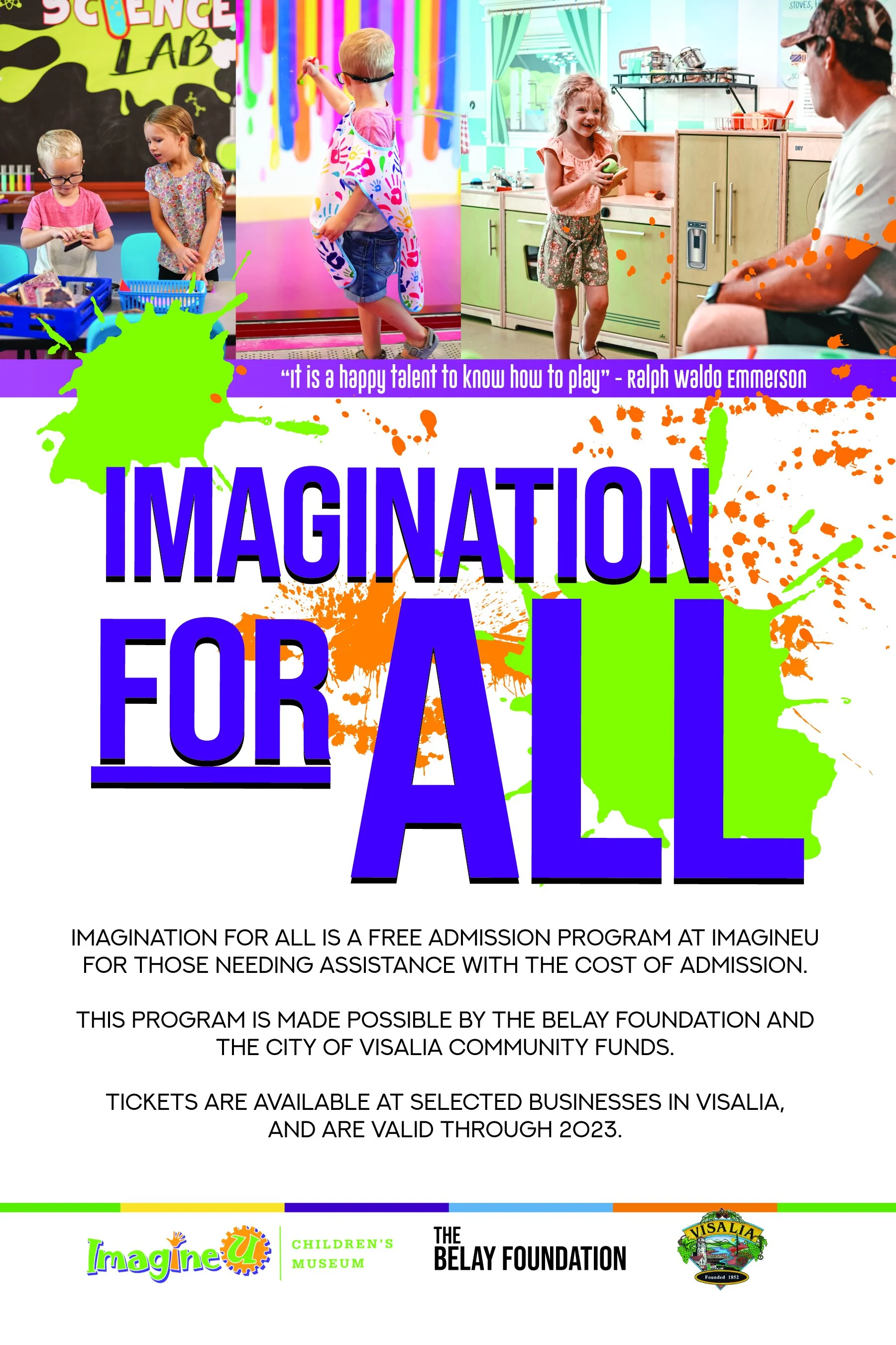 Childrens Imagination Poster