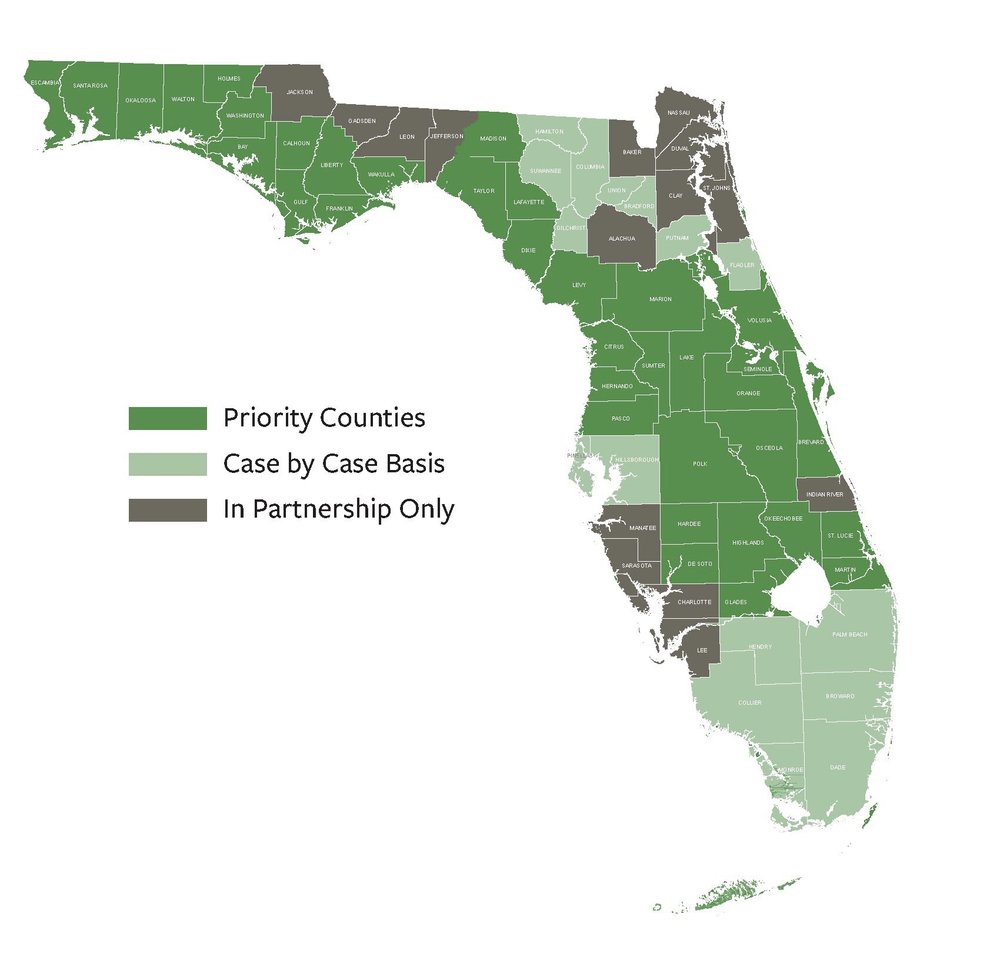 Where We Work — Conservation Florida