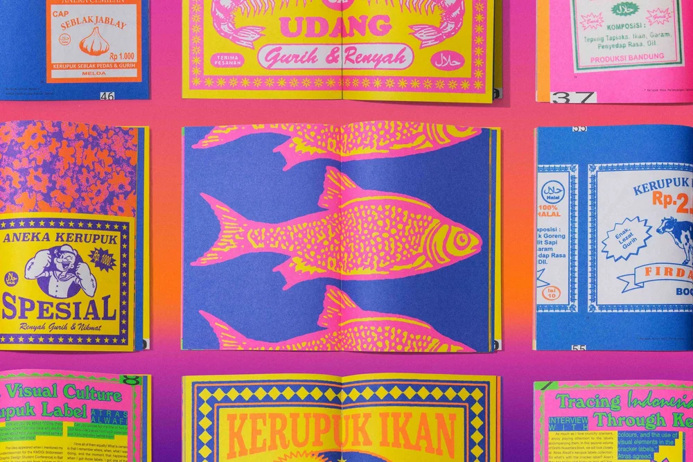 Grafis Nusantara Vol. 02 – Label Kerupuk — Claudia Novreica