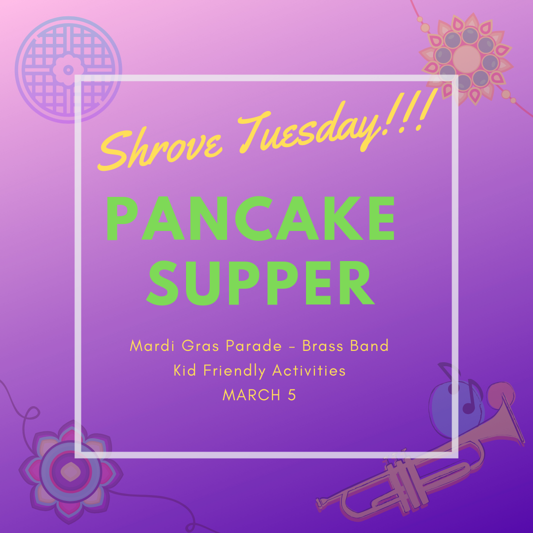 Shrove Tuesday Pancake Supper!!! — Saint Stephen's Episcopal Church