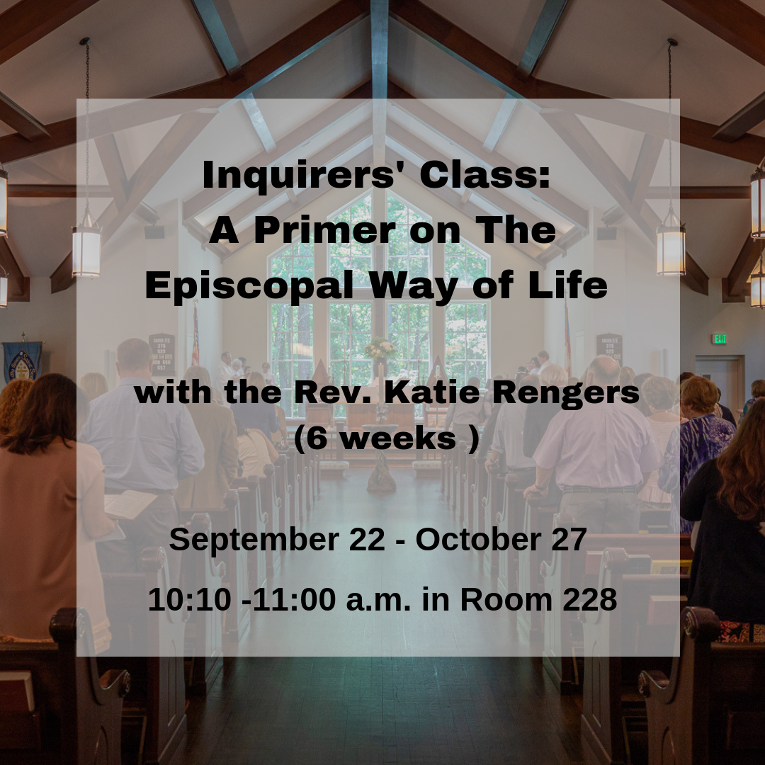 Inquirers' Class — Saint Stephen's Episcopal Church