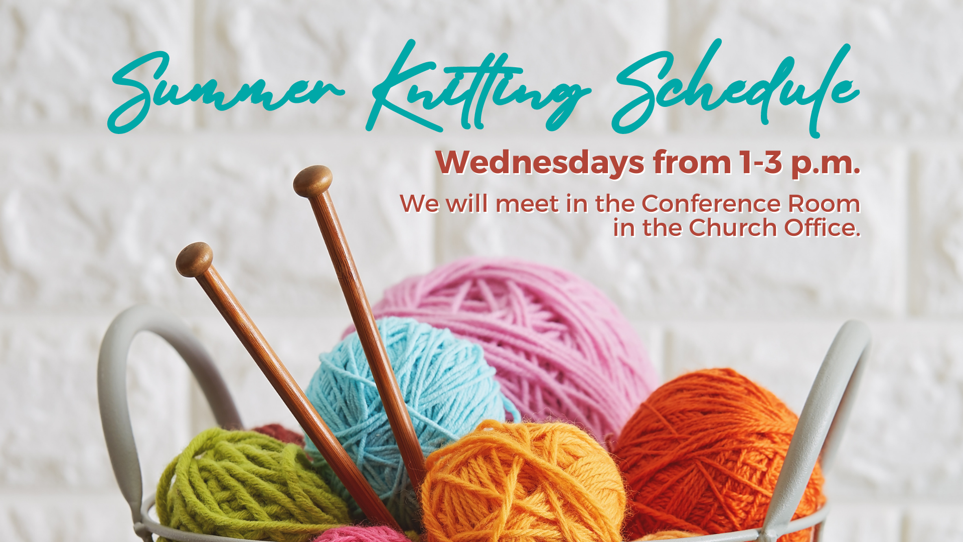 Knitting Group — Saint Stephen's Episcopal Church